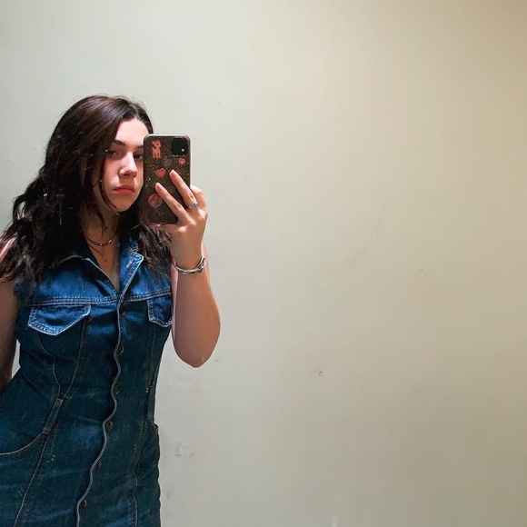 Dresses | Sexy Skin Hugging Denim Dress | Poshmark